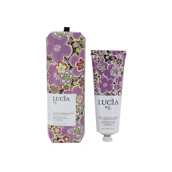 No. 6 Wild Ginger and Fresh Fig Hand Cream - Cartolina