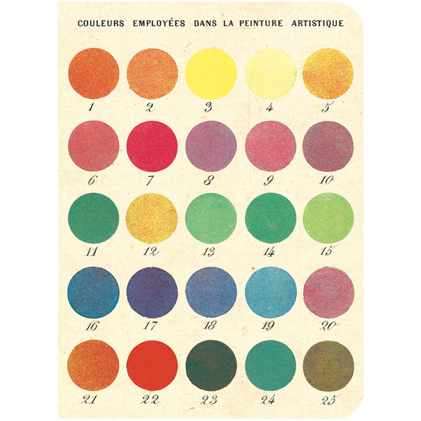 Set of 3 Mini Notebooks - Color Wheel - Cartolina
