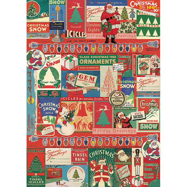 Vintage Christmas Poster 2 - Cartolina