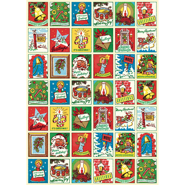 Christmas Quilt Poster - Cartolina