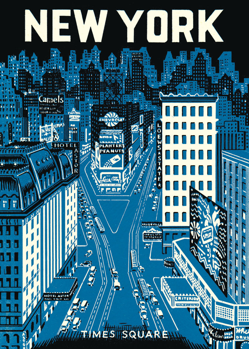New York Times Square Poster - Cartolina