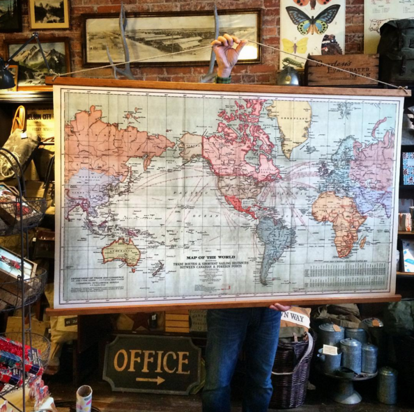 Unique Vintage Posters and Maps - Cartolina