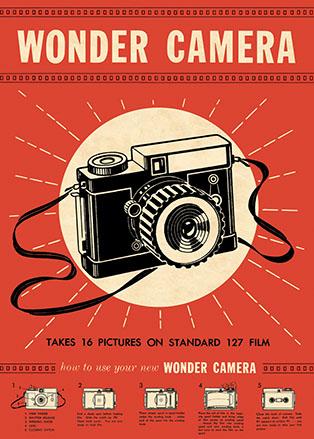 Wonder Camera Poster - Cartolina